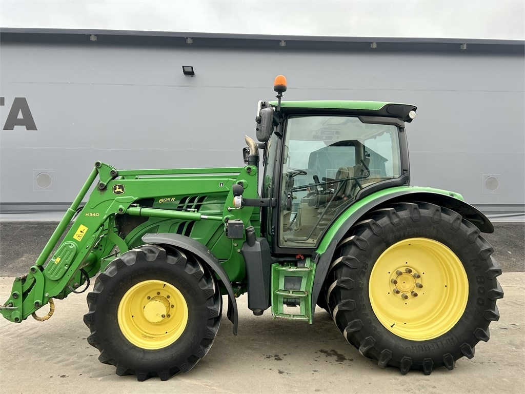 Myydään John Deere 6125 R AUTOPOWER ETUKUORMAAJALLA - käytetyt ...
