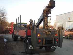 Myydään Hiab Tukkisiirto kärry / Stock flyttvagn - käytetyt Kuormaimet ...